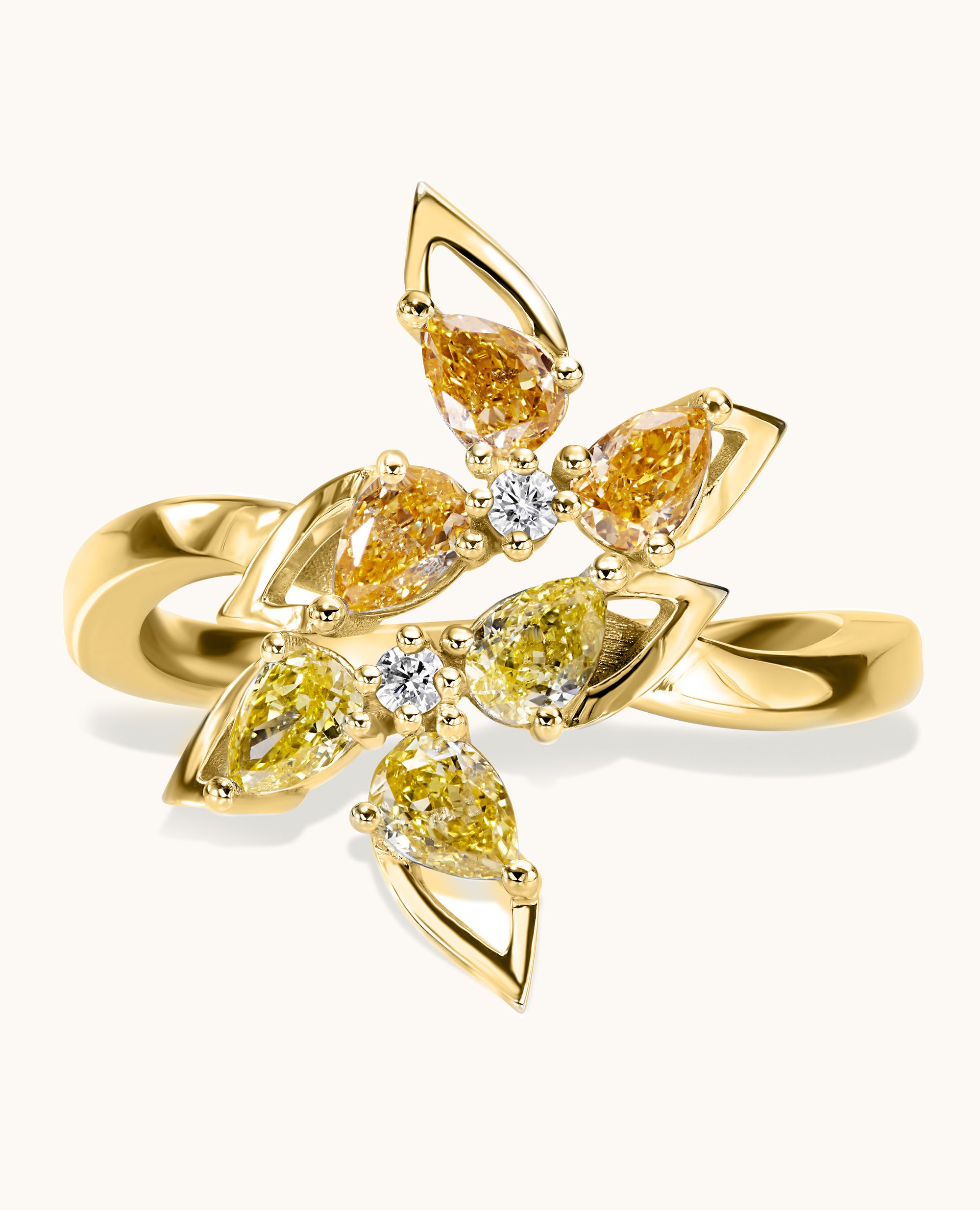 Secret Garden Statement Wrap Ring