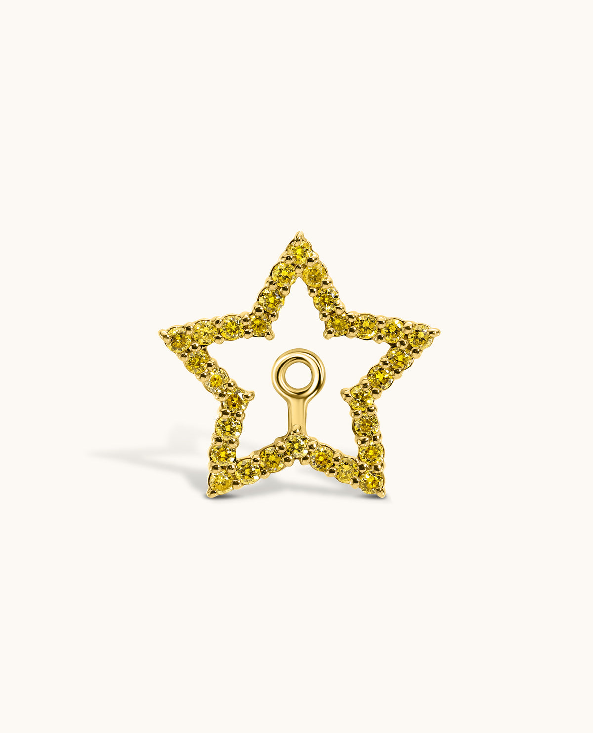 Yellow Diamond Star Stud Attachment